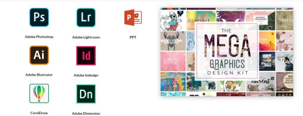 Grapgic Bundle Mega Collection - Designerden.in