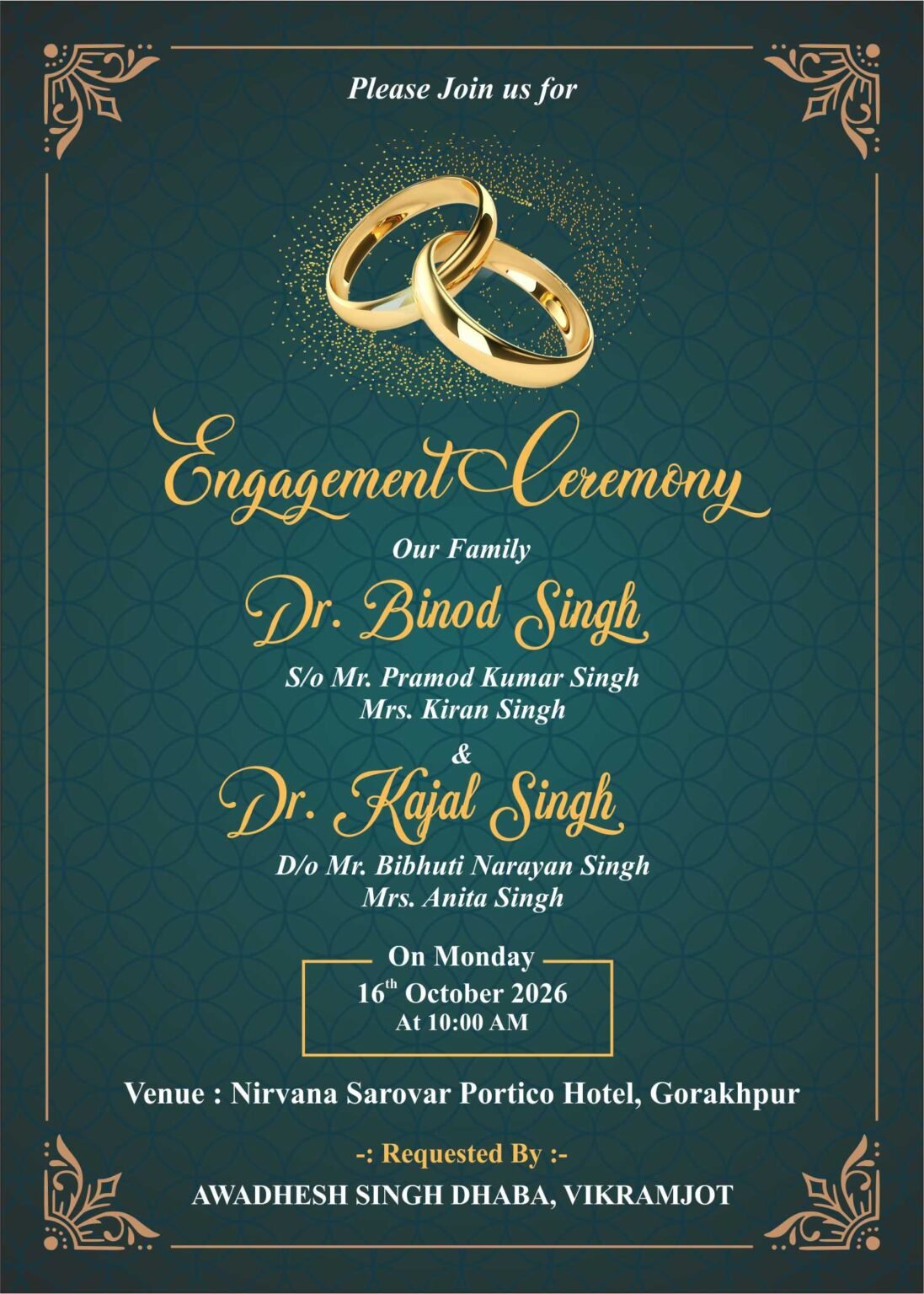 Khatna Card CDR File Aqiqah Ceremony Card CDR File - Designerden.in