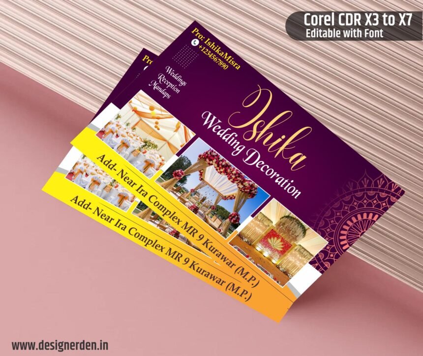 Mehndi Designer Visiting Card