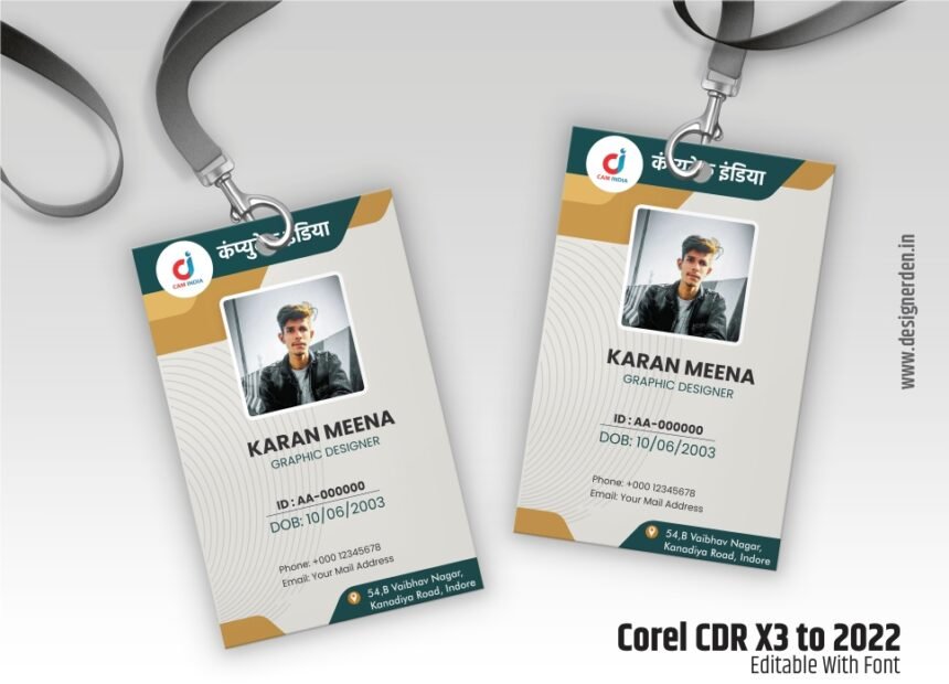 ID Card Design Archives - Page 2 Of 3 - Designerden.in