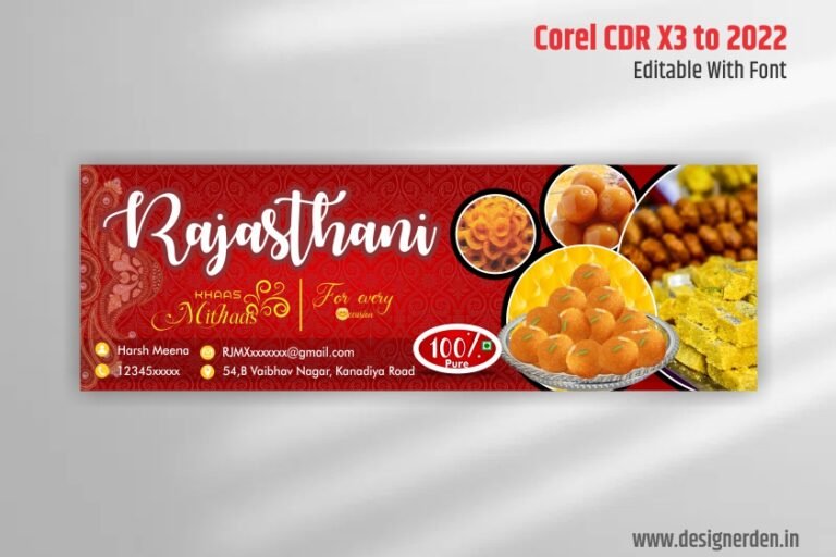 Courier Visiting Card Design