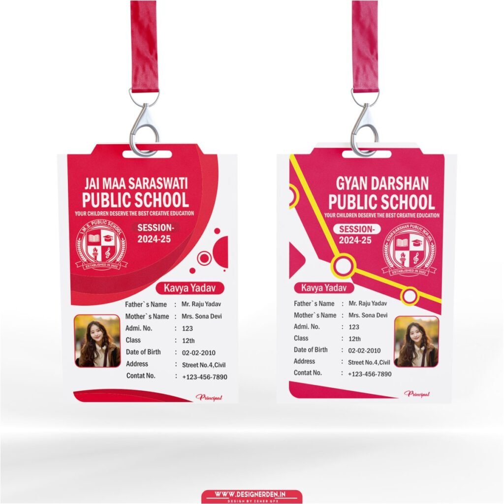 ID Card Design For Students